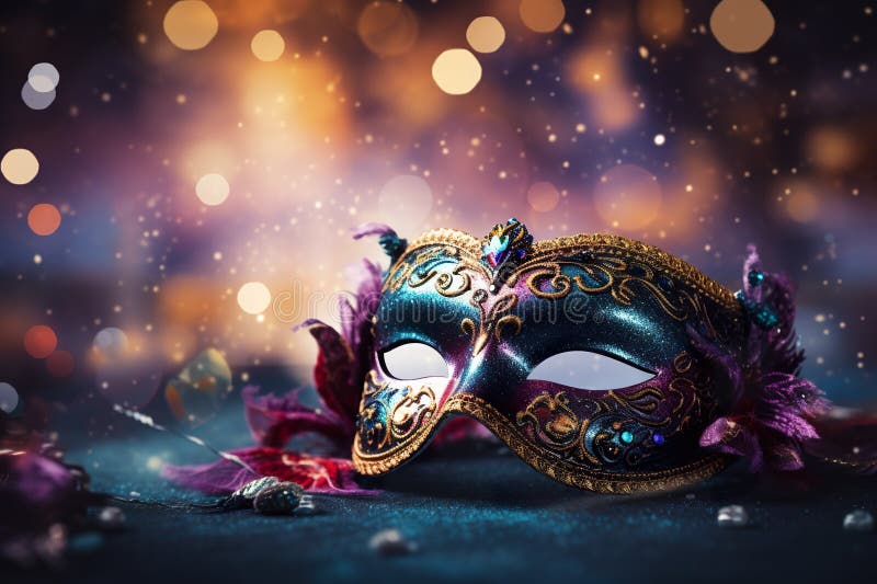 Masquerade Magic: Intricate Carnival Masks Stock Image - Image of ...
