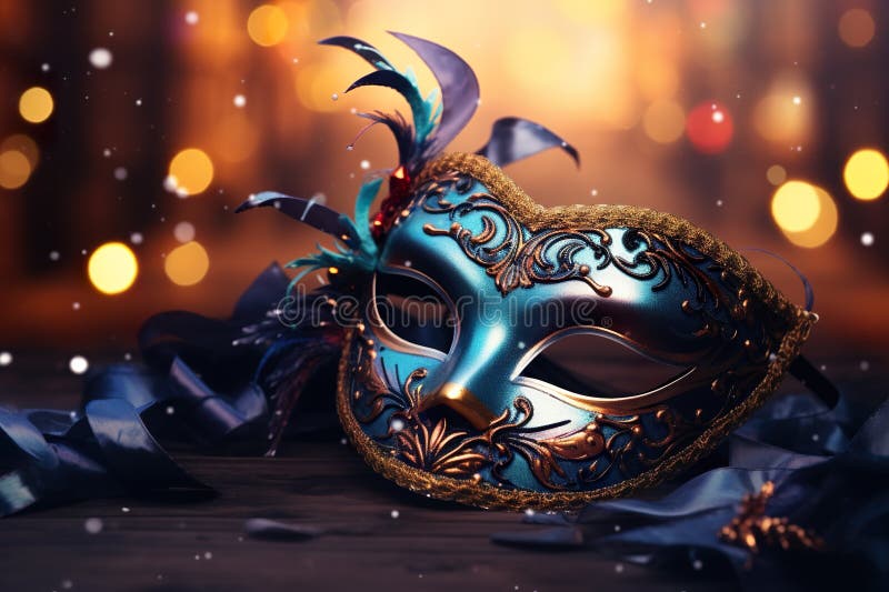 Masquerade Magic: Intricate Carnival Masks Stock Photo - Image of ...