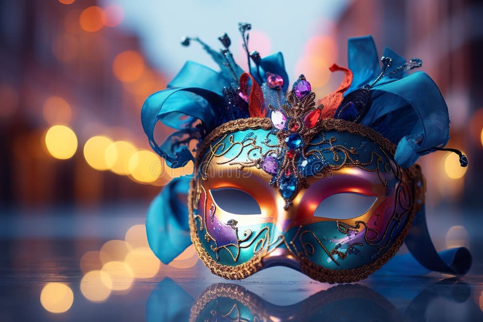 Masquerade Magic: Intricate Carnival Masks Stock Photo - Image of ...