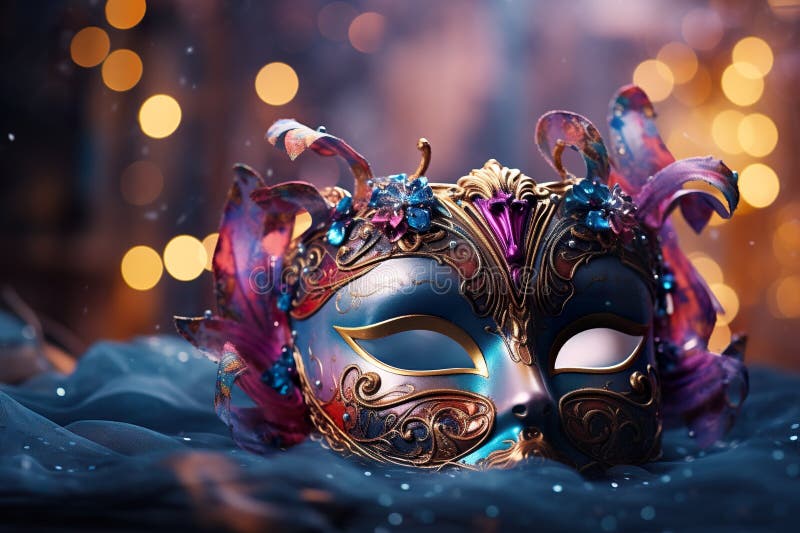 Masquerade Magic: Intricate Carnival Masks Stock Photo - Image of ...