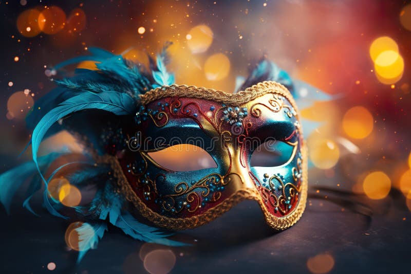 Masquerade Magic: Intricate Carnival Masks Stock Image - Image of ...