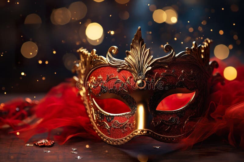 Masquerade Magic: Intricate Carnival Masks Stock Image - Image of ...
