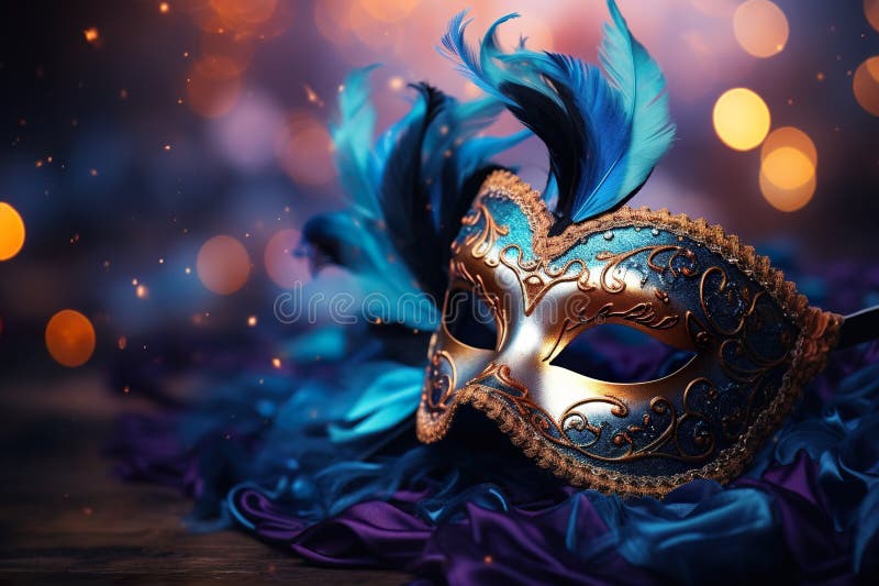Masquerade Magic: Intricate Carnival Masks Stock Photo - Image of ...