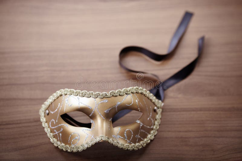 Masquerade mask stock image. Image of object, close, single - 17350265