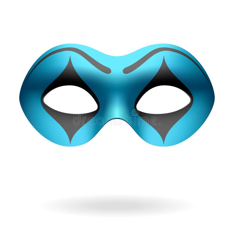Masquerade mask stock vector. Illustration of party, mask - 18610052
