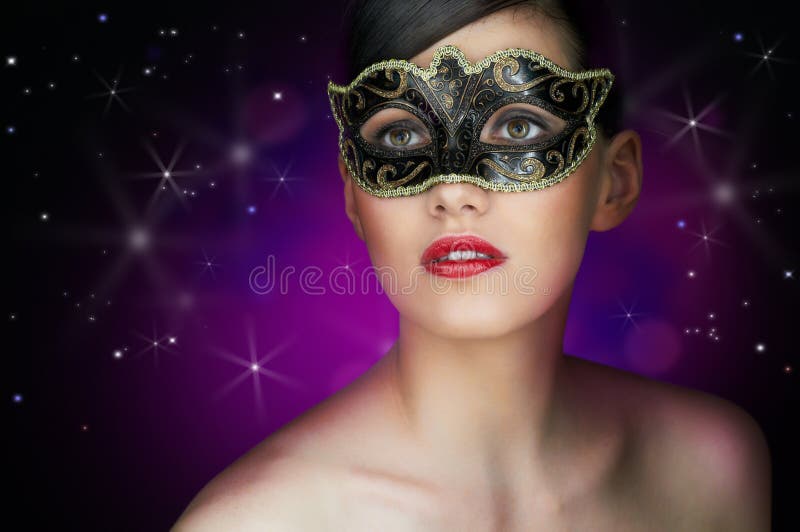 Masquerade mask stock image. Image of mask, decoration - 24219169