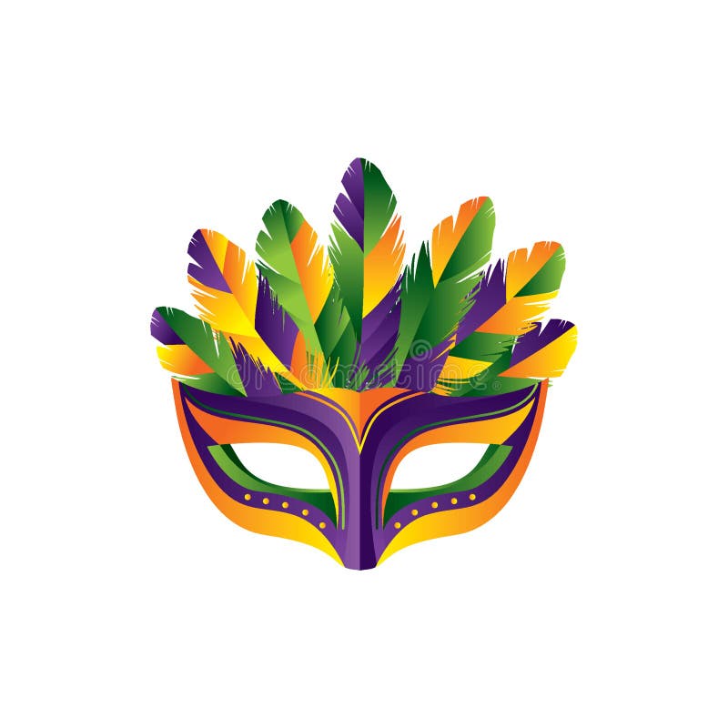Masquerade Mask Design. Vector Illustration Decorative Design Stock ...