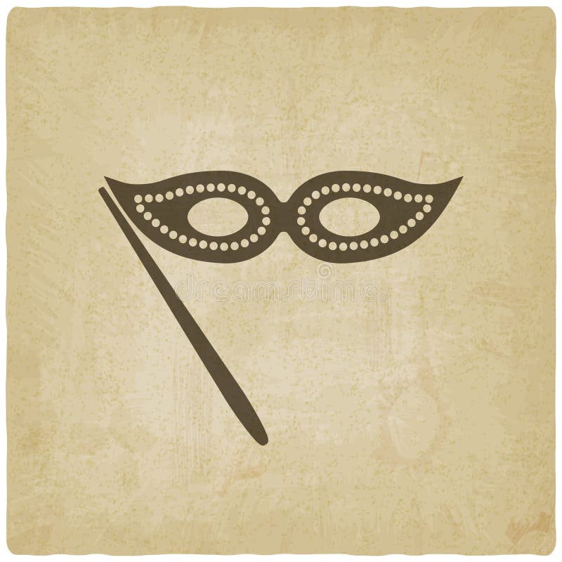 Masquerade Mask stock vector. Illustration of mask, curve - 39863790