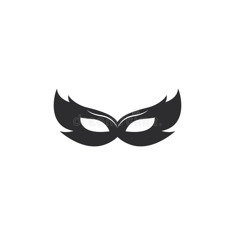 Masquerade Vector Icon Illustration Stock Vector - Illustration of ...