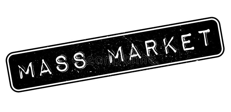 Mass Market rubber stamp stock illustration. Illustration of majority ...