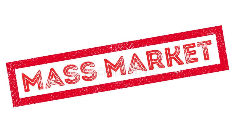 Mass Market rubber stamp stock illustration. Illustration of sale ...