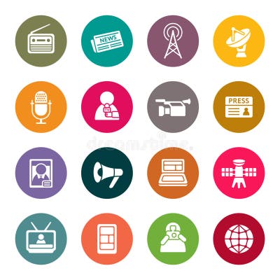 Mass Communication Media Stock Illustrations – 7,922 Mass Communication ...