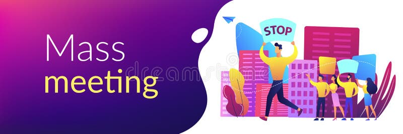 Mass Rally Stock Illustrations – 383 Mass Rally Stock Illustrations ...