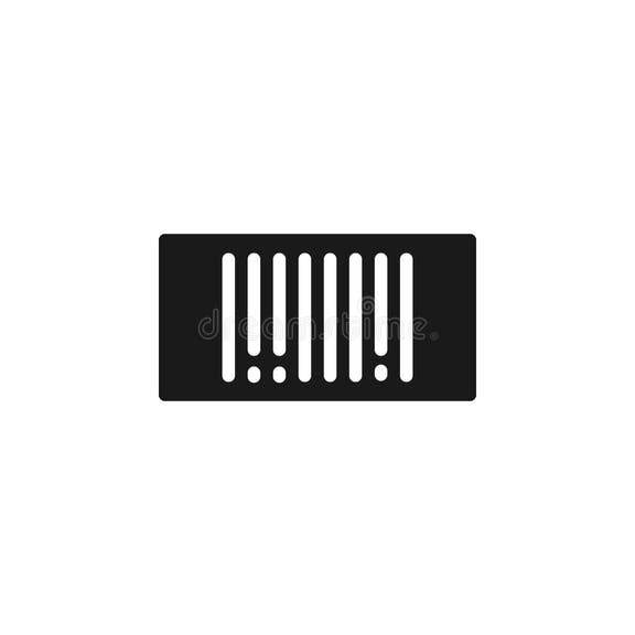 Mass Production, Bar Code Icon - Vector. Simple Element Illustration ...