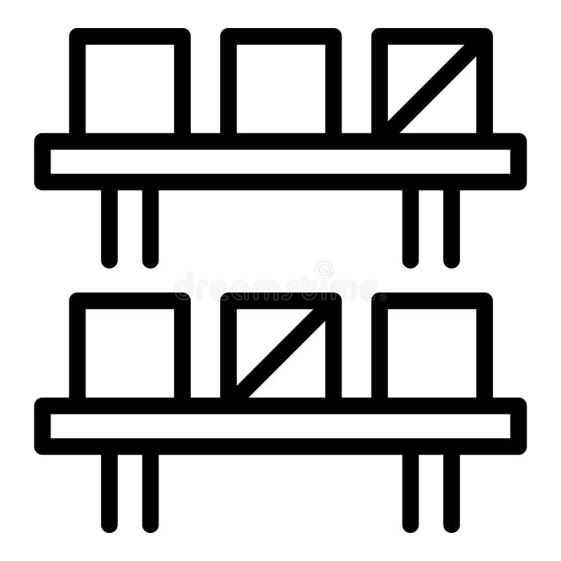 Mass Production Process Icon Outline Vector. Factory Assembly Stock ...