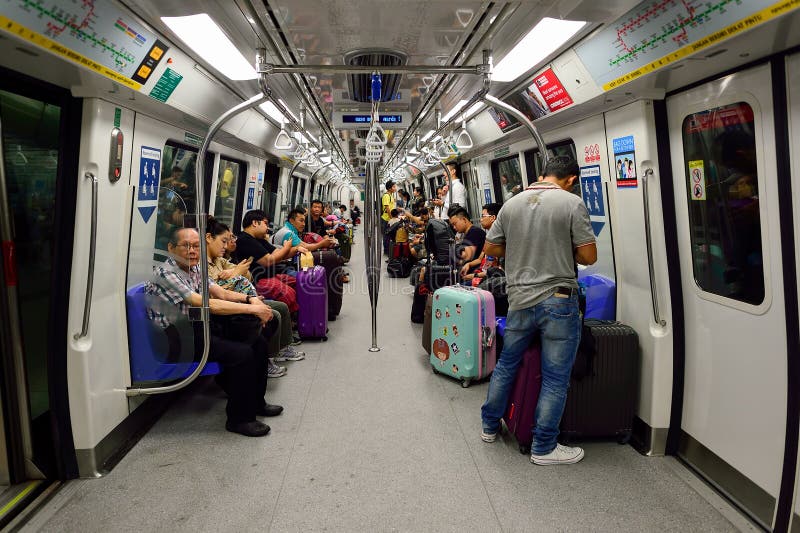 The Mass Rapid Transit editorial photography. Image of train - 95872337