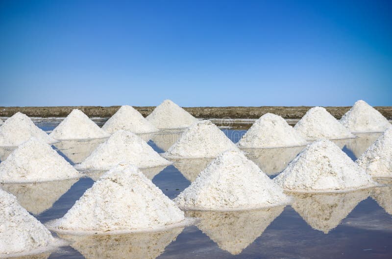 Mass of salt stock photo. Image of salty, crystal, summer - 173290316