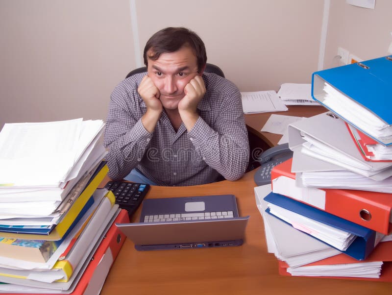 Mass work depression stock photo. Image of adult, heavy - 3664810