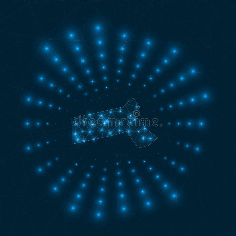 Us Map Connected Stock Illustrations – 79 Us Map Connected Stock ...