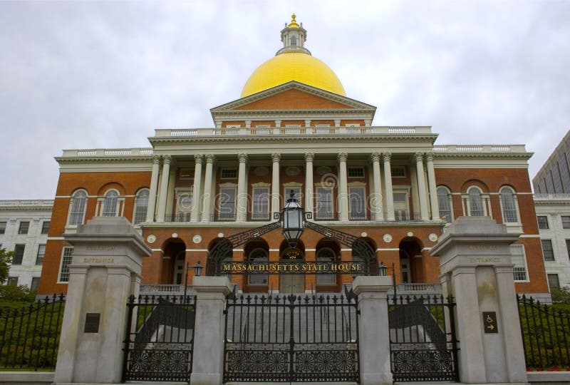 Massachusetts State House stock photo. Image of government - 13561972