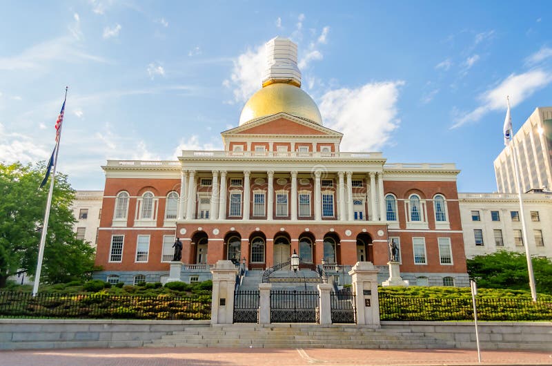 Massachusetts State House stock image. Image of domed - 32191005