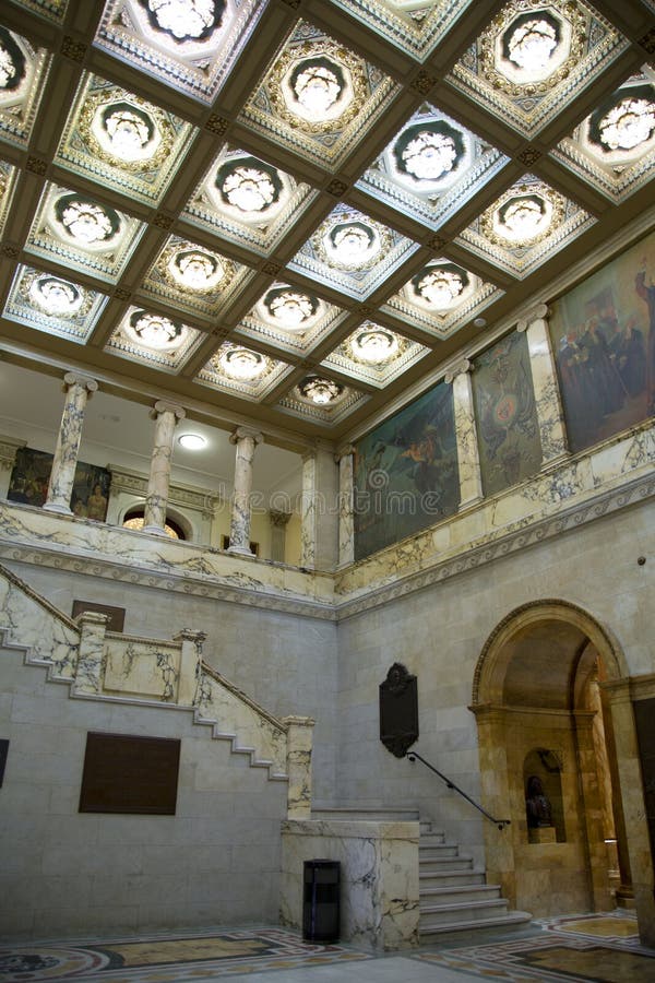 Massachusetts State House Inside Editorial Image - Image of urban ...
