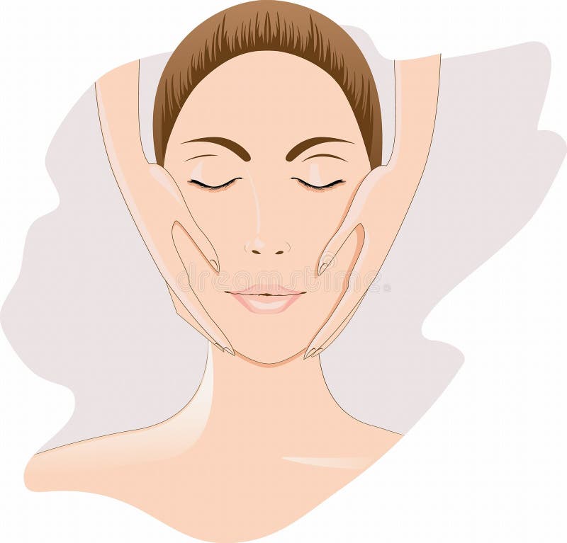 Neck Massage Clipart