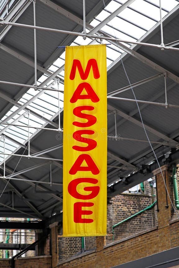 Massage stock image. Image of hanging, flag, sign, message - 25707993
