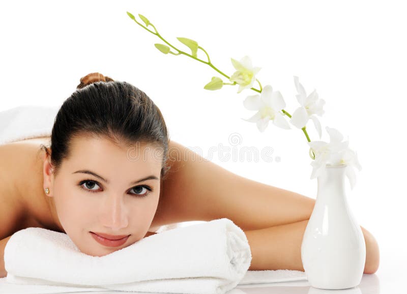 Massage stockfoto. Bild von behandlung, baumuster, schönheit - 48934060