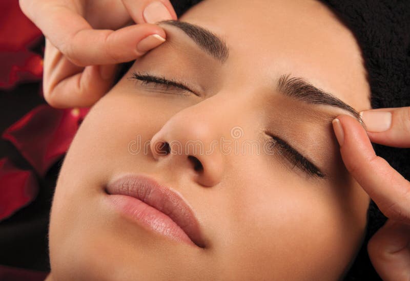 Thai massage stretching stock photo. Image of therapist - 15832350