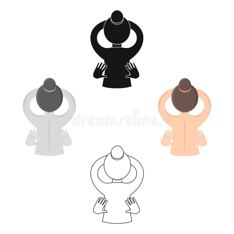 Massage Icon of Vector Illustration for Web and Mobile Stock Vector ...