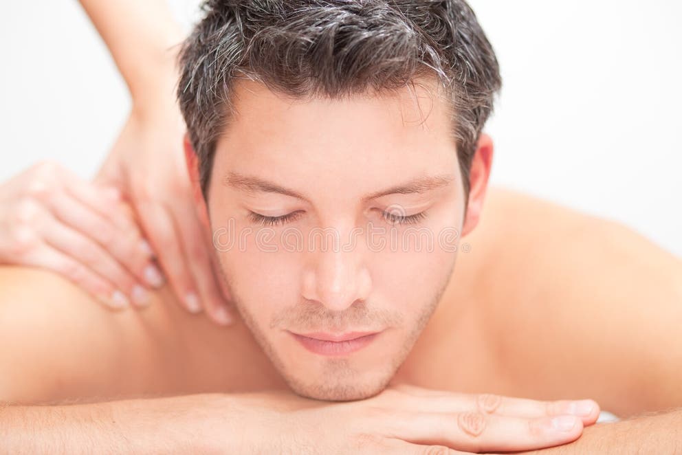 Massage men stock image. Image of beautiful, person, care - 11092223