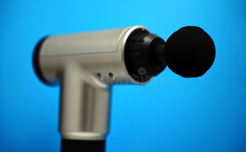 Massage percussion device stock image. Image of physiotherapy - 213903619