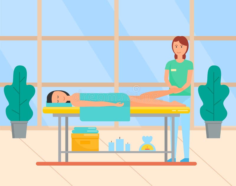 Masseuse Vector Stock Illustrations 876 Masseuse Vector Stock