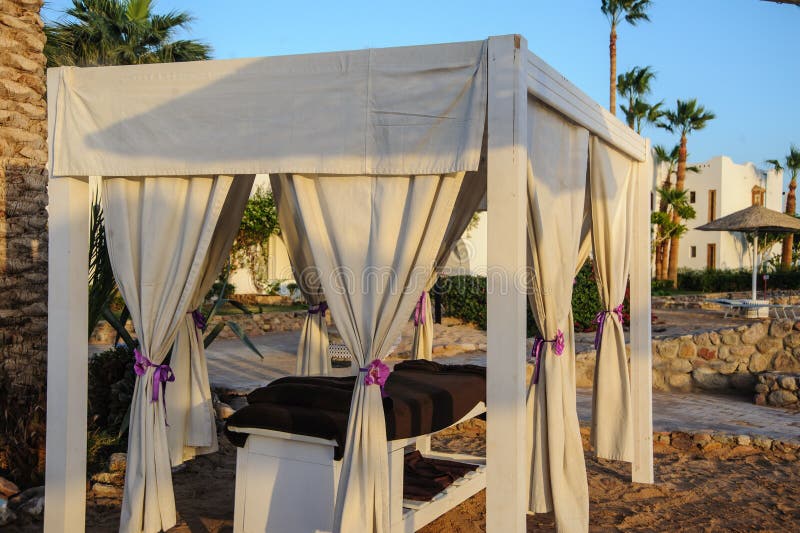 Massage stock photo. Image of chair, summer, stone, egypt - 82790046