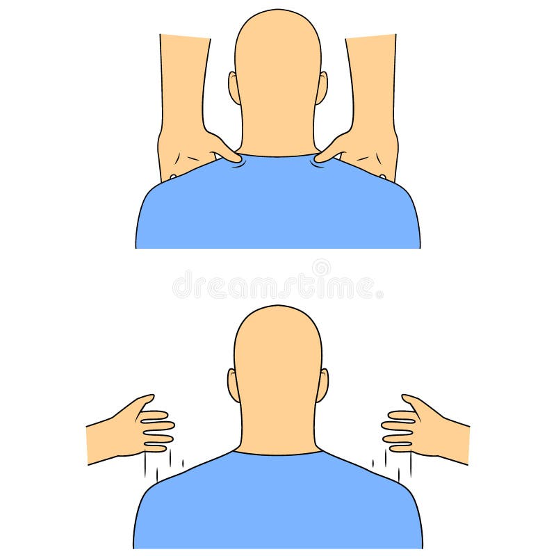 Massage Techniques Stock Illustrations 234 Massage Techniques Stock