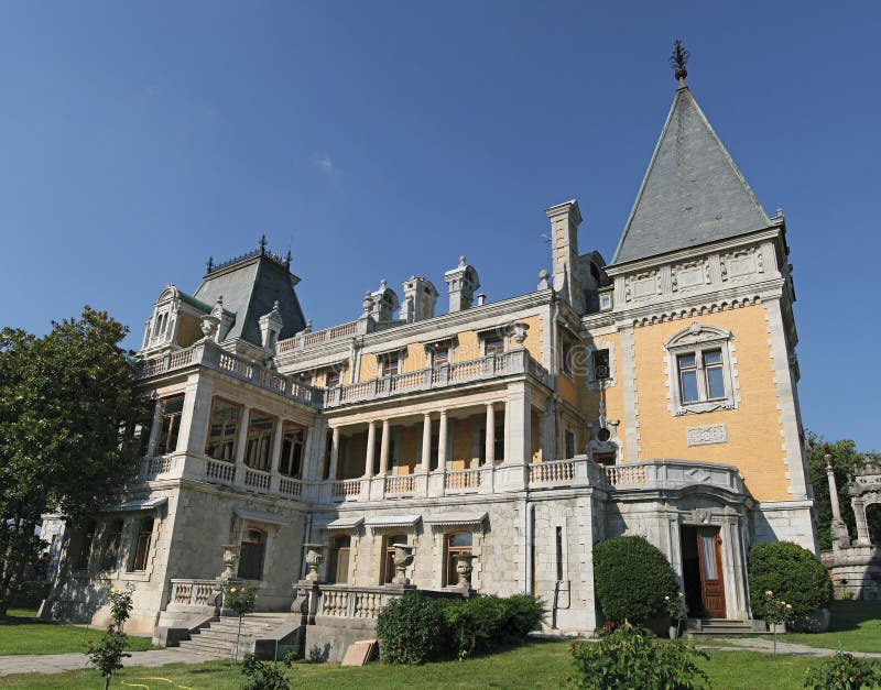 Massandra Palace stock image. Image of palace, culture - 10781737