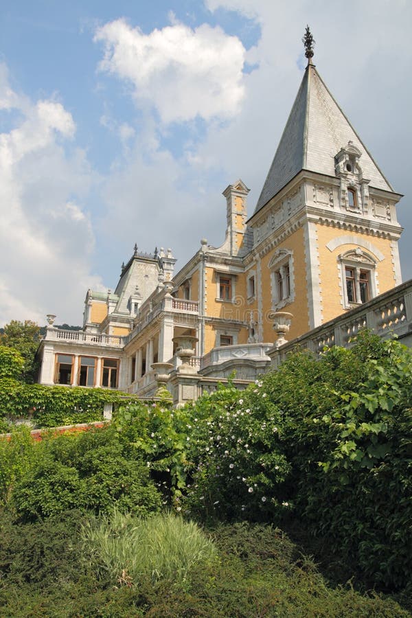 Massandra Palace stock image. Image of palace, culture - 10781737