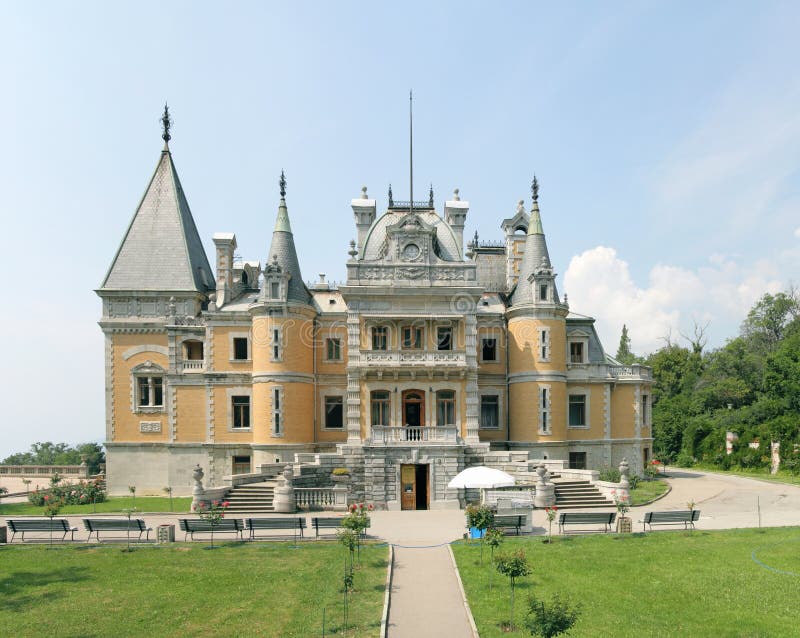 Massandra Palace stock image. Image of palace, culture - 10781737