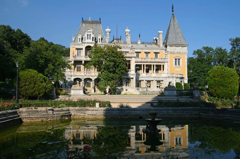 Massandra Palace stock image. Image of palace, culture - 10781737