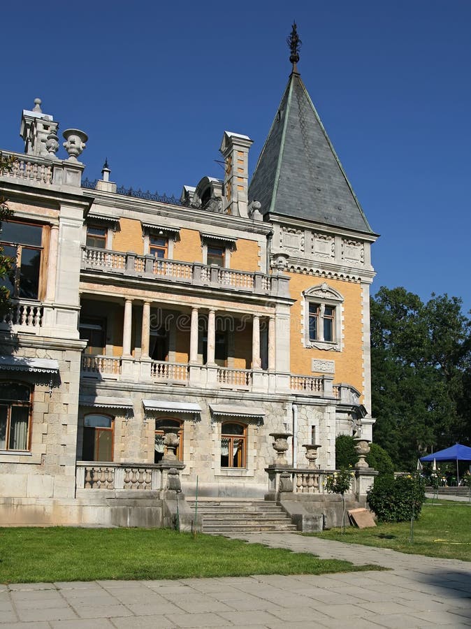 Massandra Palace stock image. Image of palace, culture - 10781737