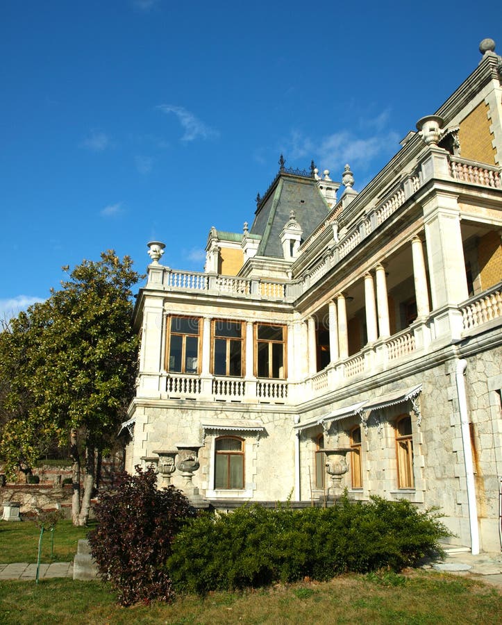 Massandra Palace stock image. Image of palace, culture - 10781737
