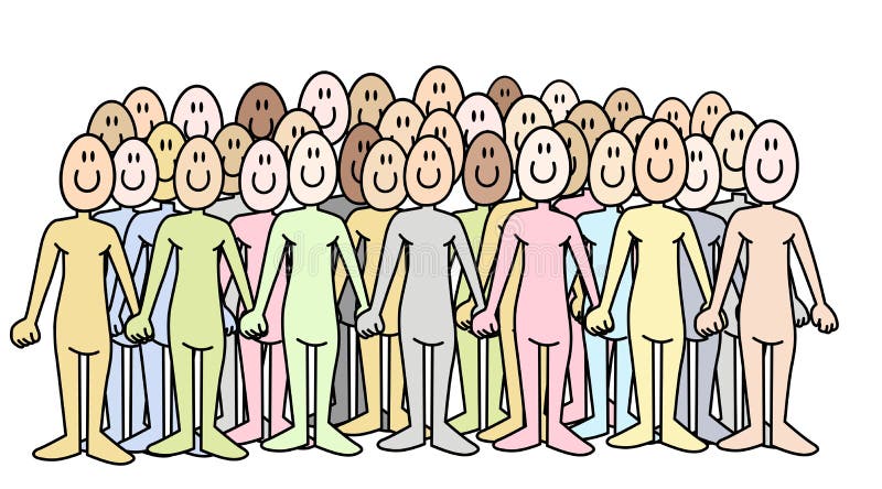 Masse vektor abbildung. Illustration von rennen, männer - 6734080