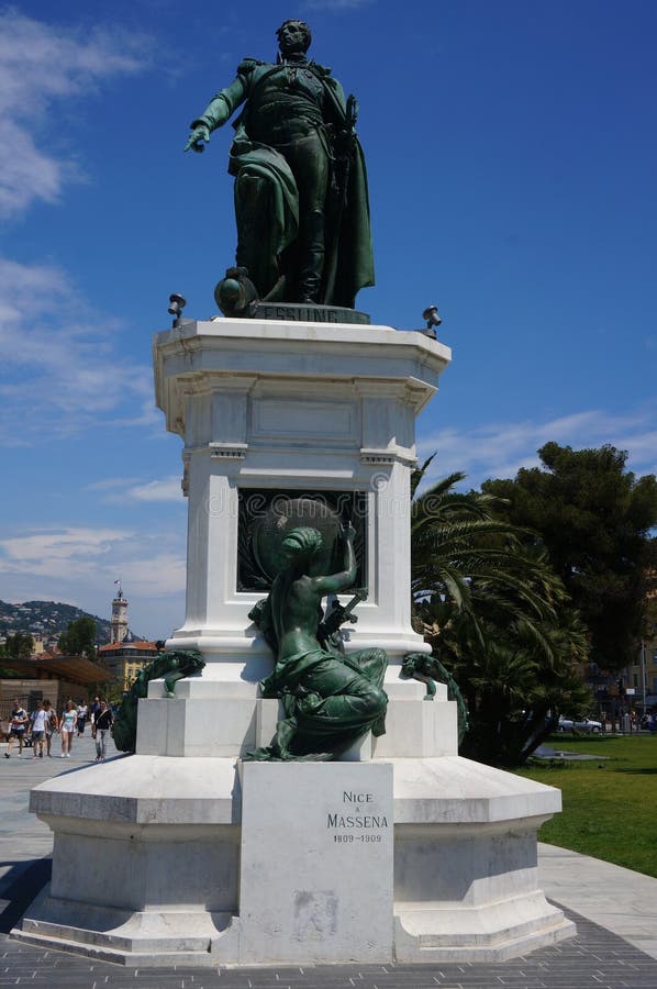 Massena editorial image. Image of massena, monument, nice - 41905775