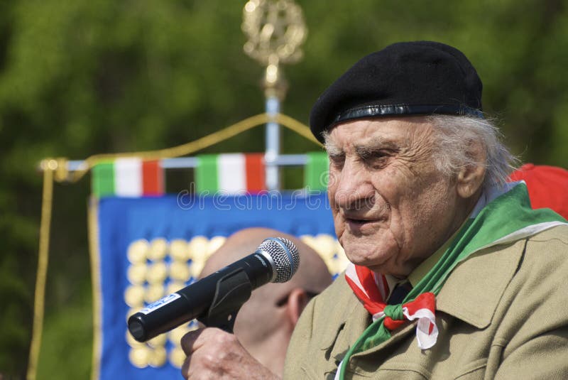 Massimo Rendina, President of ANPI Editorial Stock Photo - Image of ...