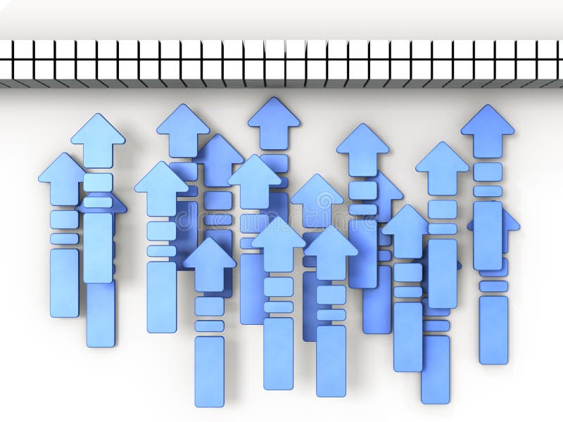 Arrow Wall Blocked Stock Illustrations – 22 Arrow Wall Blocked Stock ...