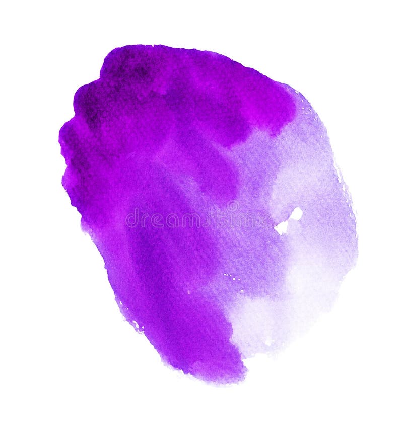 Massive Blob of Blue Watercolor Stock Illustration - Illustration of ...