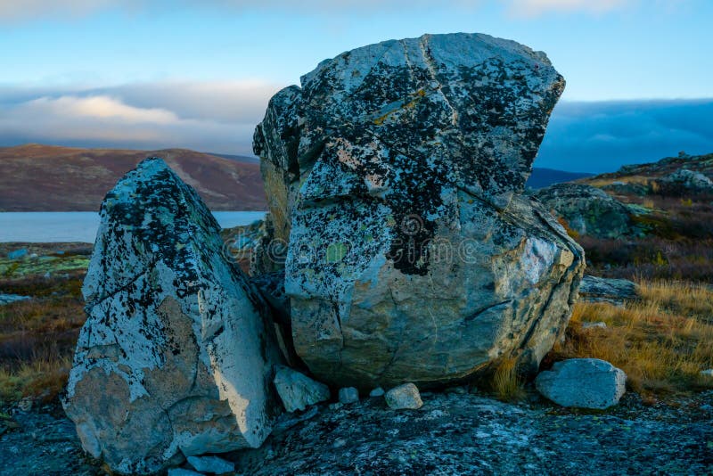 Large cracked boulder stock photo. Image of boulder - 200288410