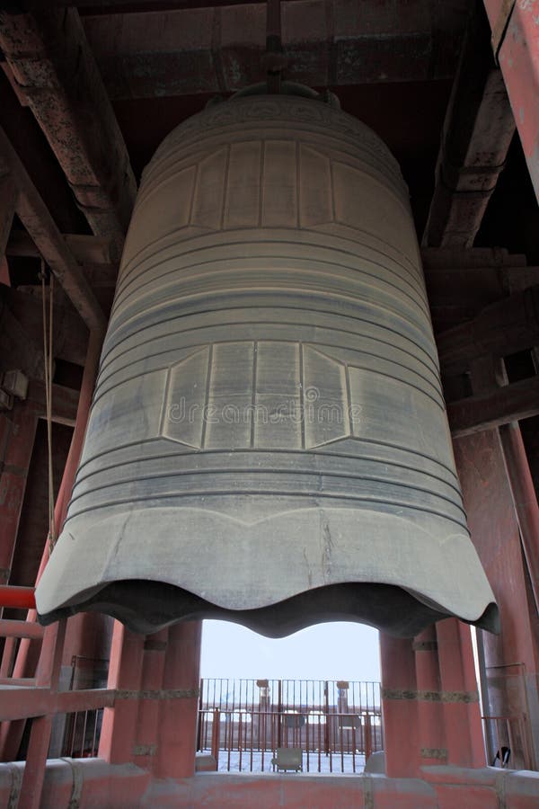 Chinese bell stock image. Image of crafts, building, eastern - 9372829