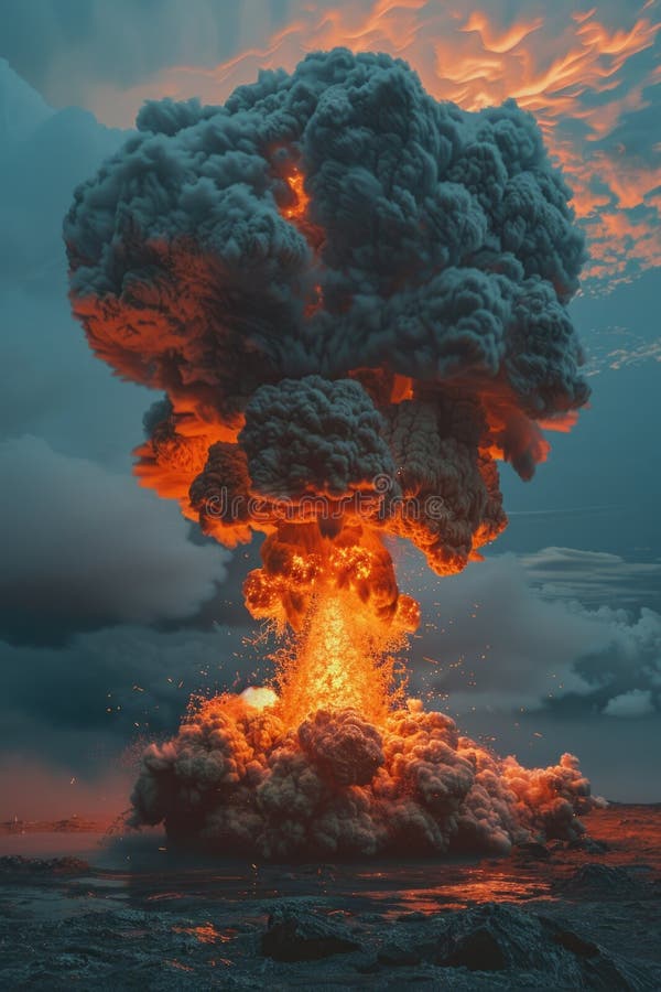 A Massive Cloud of Smoke Rises into the Sky, Likely from a Natural ...